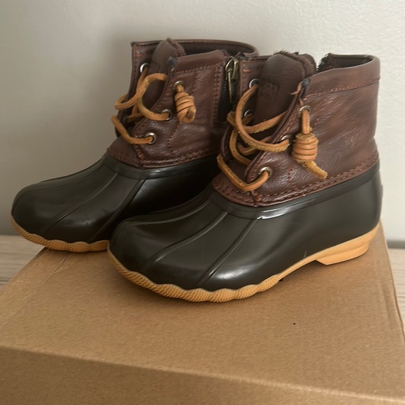 Sperry | Shoes | Little Girls Saltwater Sperry Boots | Poshmark
